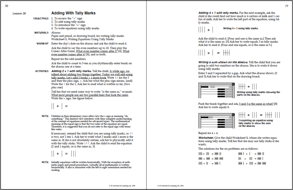 RightStart Mathematics First Edition - RightStart™ Mathematics by ...