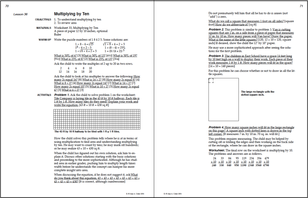 RightStart Mathematics First Edition - RightStart™ Mathematics by ...