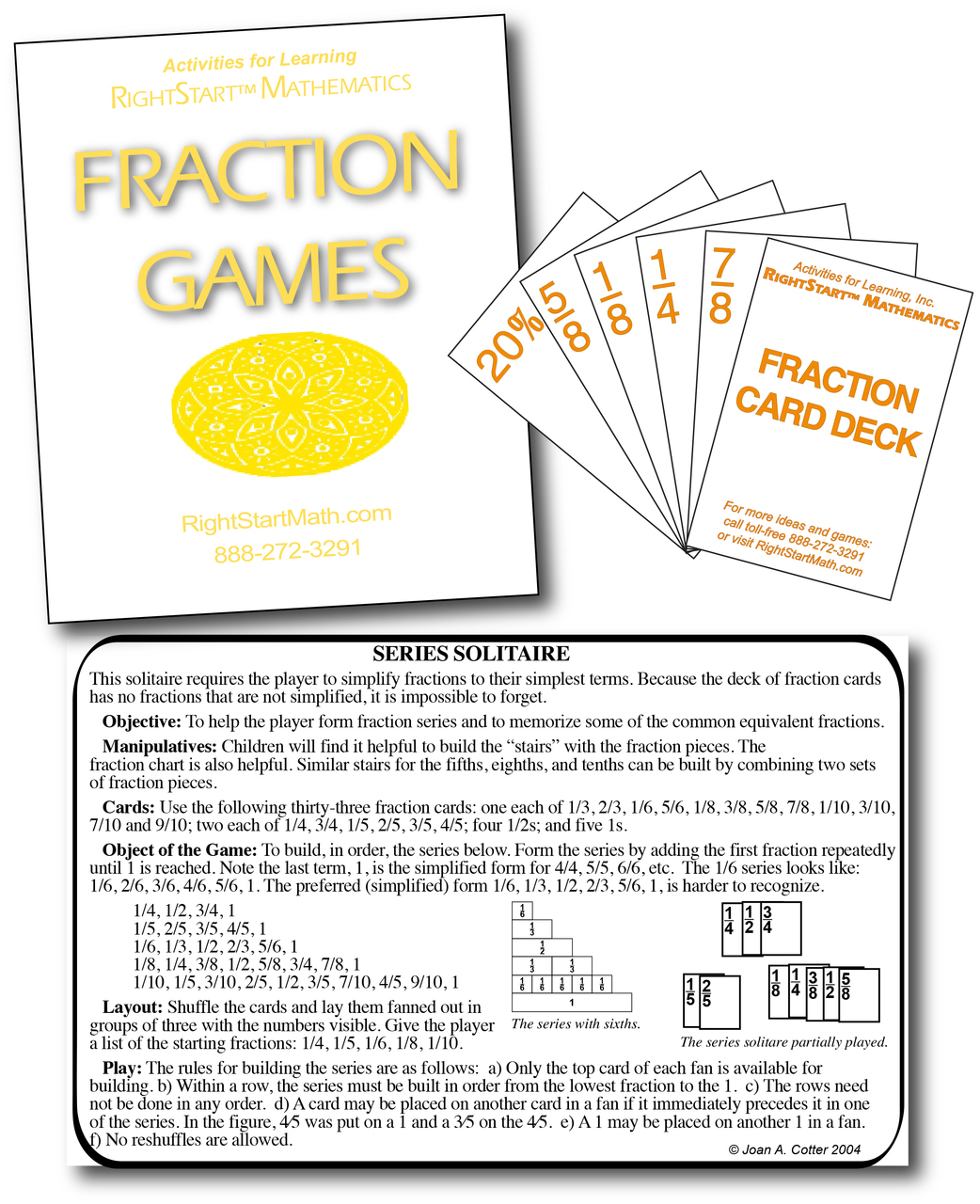 RightStart Fractions - RightStart™ Mathematics by Activities for ...