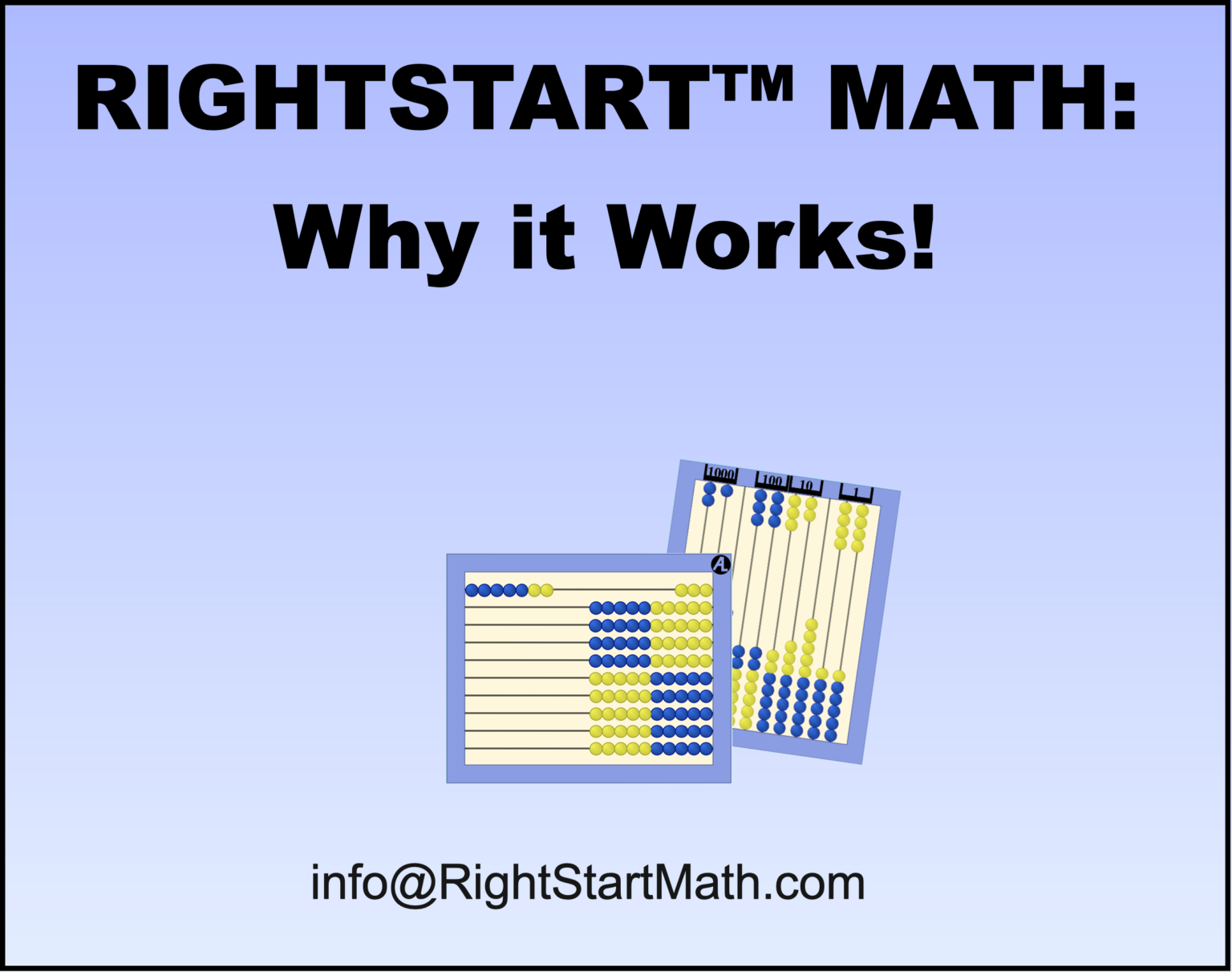 RightStart Math: Why it Works - RightStart™ Mathematics by Activities ...